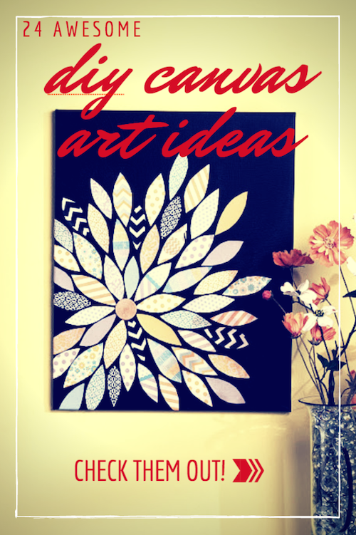 24 Awesome DIY Canvas Art Ideas Canvas Printers Online