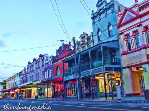 Urban Photography - Darling Street | Canvas Printers Online