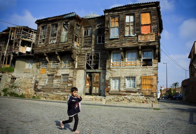 Urban Photography - Istanbul Slum | Canvas Printers Online